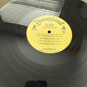 Disney | Media | Disney Pinocchio Vinyl Record | Poshmark